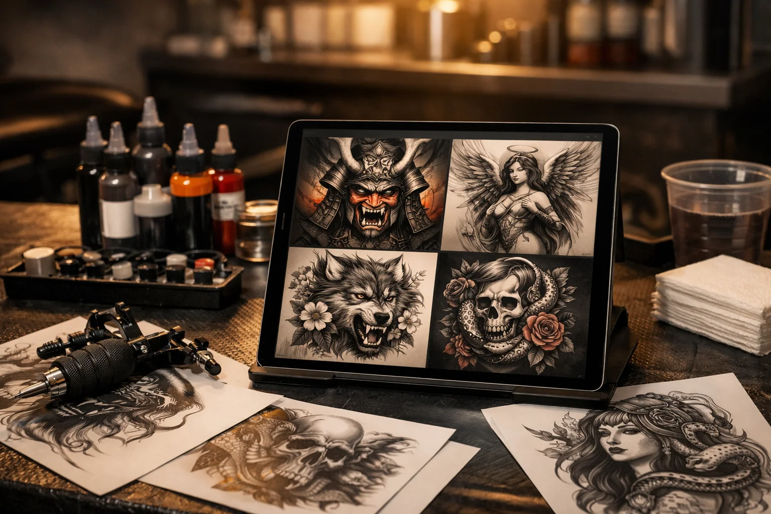 AI Tattoo Generator - Free Custom Tattoo Design Creator Online